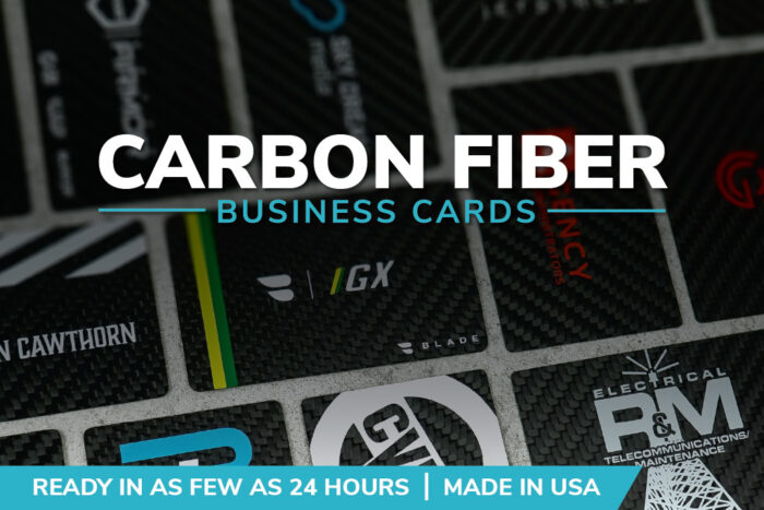 CARBON FIBER BUSINESS CARDS FOR SALE – NOW WITH 24-HOUR QUICK SHIP ...